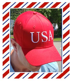 Official USA Hats - Your source for USA HATS in RED, WHITE or BLUE